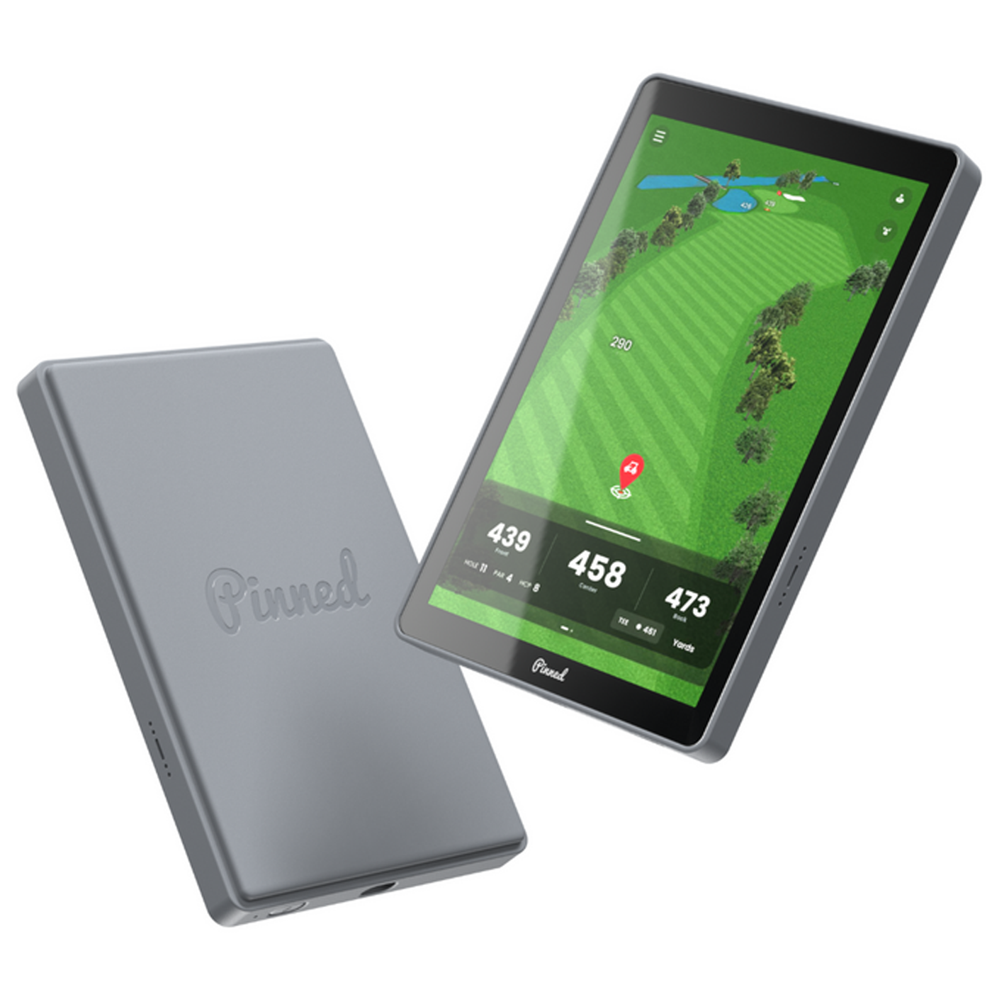 Home Pinned Golf The Caddie Portable GPS Golf Tablet