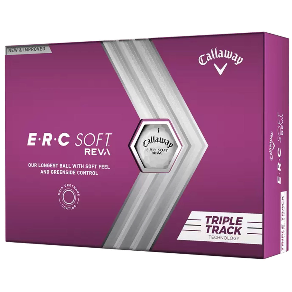 Callaway ERC Soft Triple Track Reva Golf Balls — Pro Am Golf USA